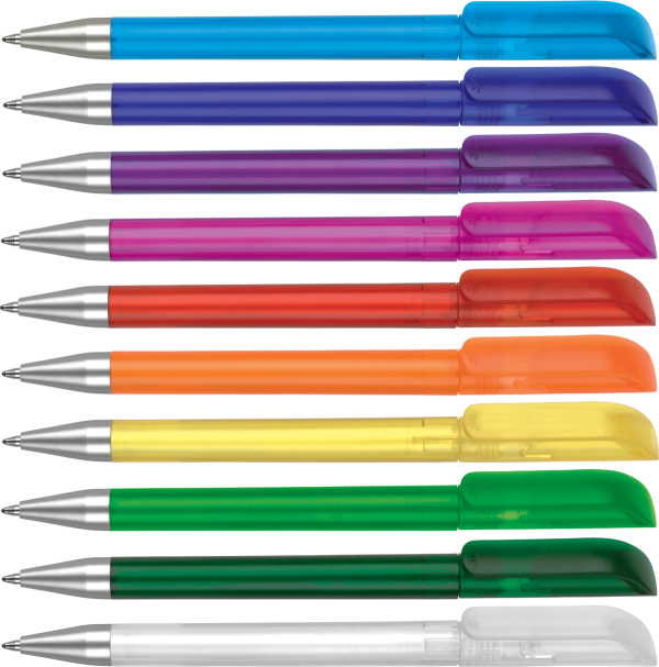 Alaska Frost Ballpen Blue Ink - Reduced To Clear | The Pen Warehouse